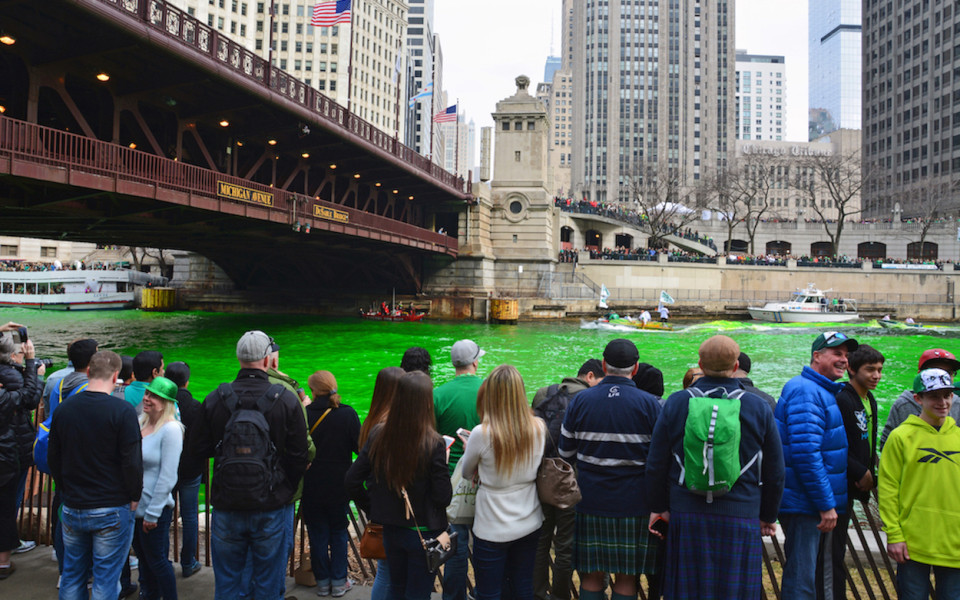 The History of Chicago River Dyeing | Enjoy Illinois