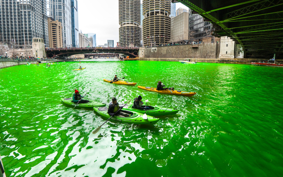 The History of Chicago River Dyeing | Enjoy Illinois