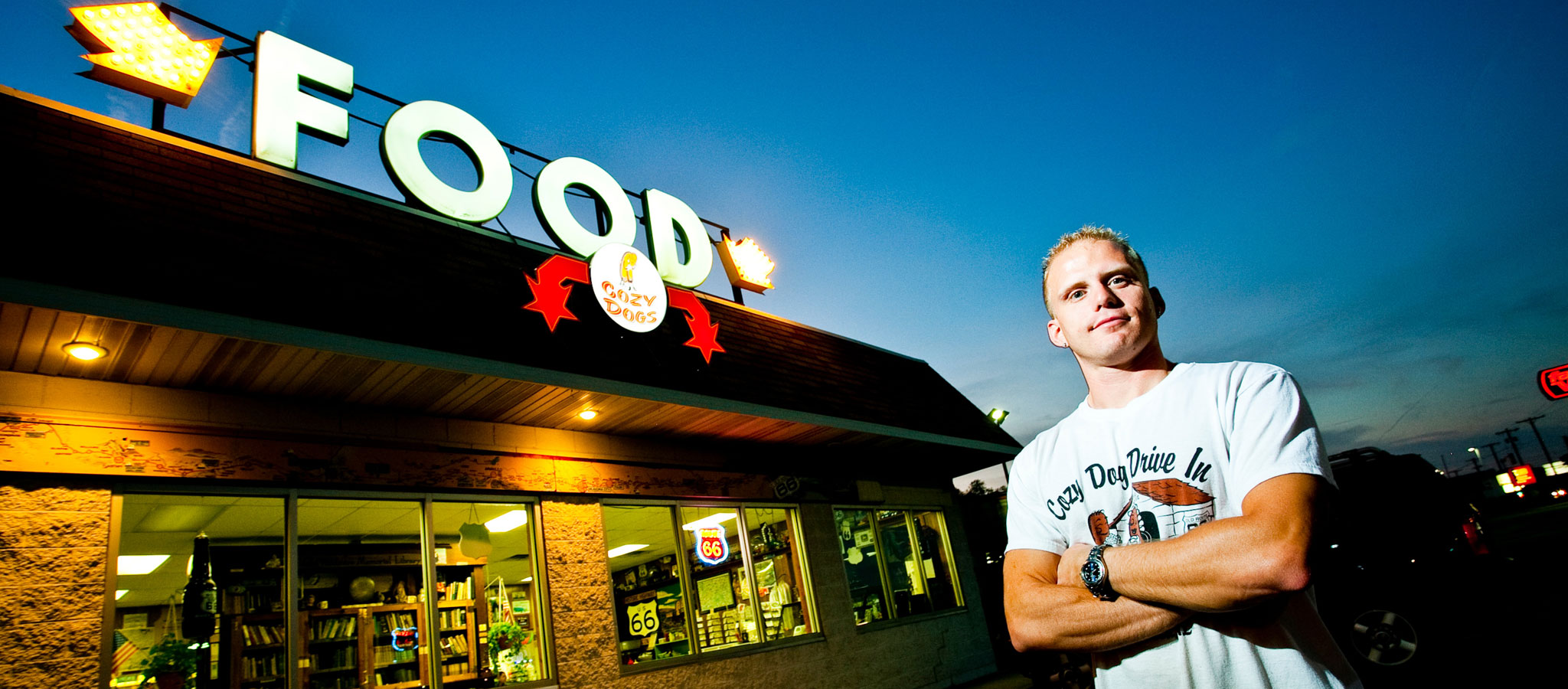 The Cozy Dog Drive In: The World's First Corn Dog on a Stick | Enjoy ...